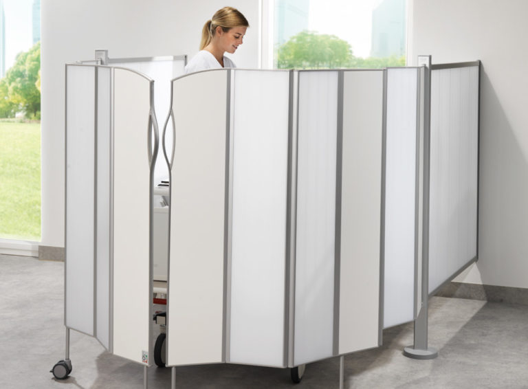 Fixed Extension Privacy Screens : Laboratory and Healthcare Furniture ...